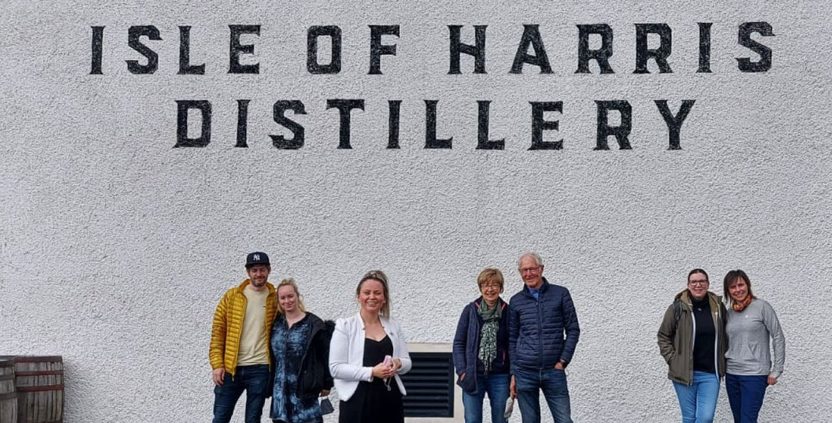 New Tours & Tourists | Isle of Harris Distillery